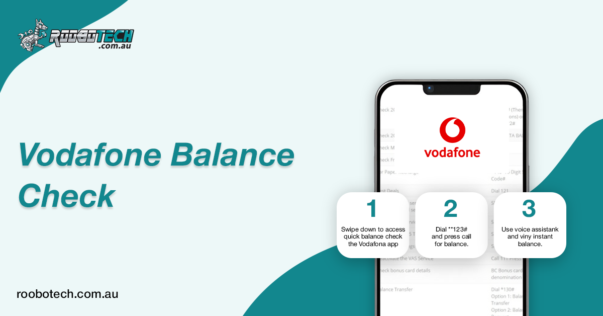 How to Do Vodafone Balance Check on Your Mobile? – Roobotech
